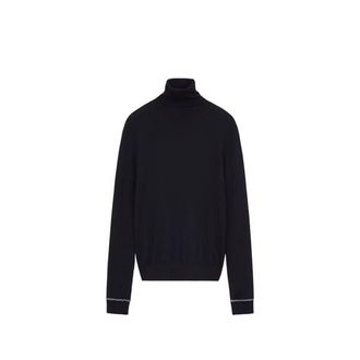 Loewe Pull col roul&eacute; en laine