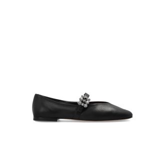 Roger Vivier Femme, Chaussures, Noir, Taille: 38 1/2 EU Ballerines Efflorescence