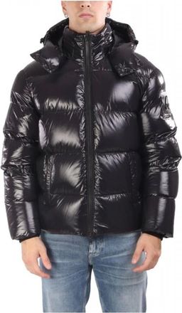 Moose Knuckles Homme, Vestes, Noir, Taille: XL Kings Puffer Shearling Trim Jacket