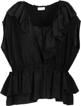 Dries Van Noten Top - Noir