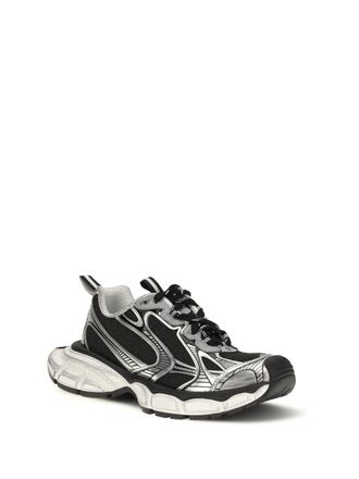Balenciaga Womens 3xl Sneakers Black - Silver