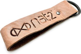 nat-2 Schl&uuml;sselanh&auml;nger nat-2 Leather Keychain red wine