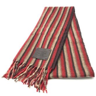 Louis Vuitton unisex, Pre-owned, Rouge, Taille: ONE Size Pre-owned Cashmere Scarf