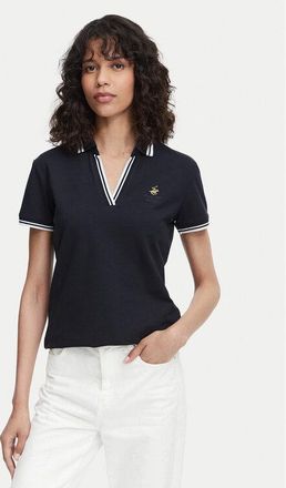 Beverly Hills Polo Club Poloshirt P-SS26W-P0300 Dunkelblau Regular Fit