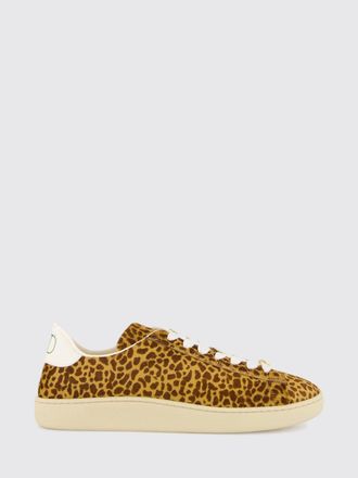 Valentino Garavani Royco Low-Top-Sneakers aus Ponyfell mit Animal-Print