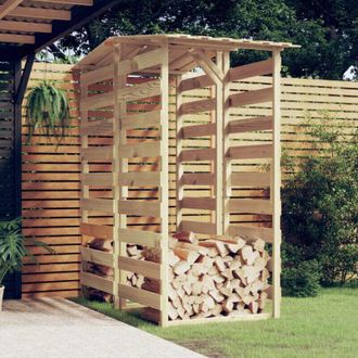 vidaXL Vidaxl - Pergolas avec toits 2 pcs 100x90x200 cm Bois de pin impr&eacute;gn&eacute;