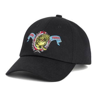 Kenzo Casquette en Coton Brod&eacute; - Homme - Accessoires - Noir - Taille: ONE Size