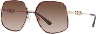 Michael Kors Femme, Accessoires, Brun, Taille: 59 MM Lunettes de soleil