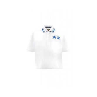 La Martina Femme, Tops, Blanc, Taille: 42 FR Clementina Polo