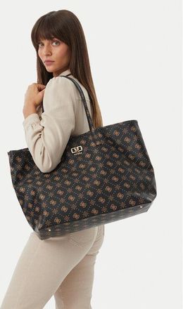 Guess Handtasche Emelie Logo HWGP99 28240 Braun