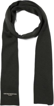 Emporio Armani Homme, Accessoires, Noir, Taille: M Logo Scarf