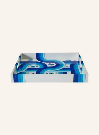 Jonathan Adler Jonathan Adler Tablett Druggist blau