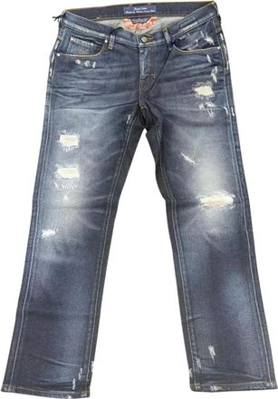 Jacob Cohen Comfort Distressed Jeans J688 - Femme - Jeans - Bleu - Taille: W29