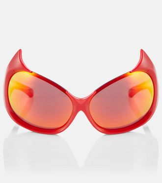 Balenciaga Sonnenbrille Gotham Cat