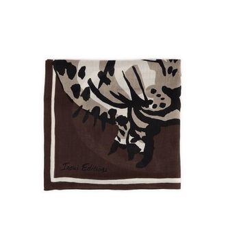 Inou&iuml; Editions Foulard imprim&eacute; en laine
