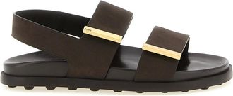 Tod's Femme, Chaussures, Brun, Taille: 40 EU Sandales en nubuck