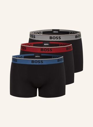 HUGO BOSS 3er-Pack Boxershorts Power blau