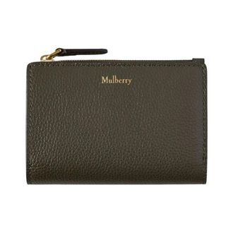 Mulberry Continental Bifold Zipped Wallet - - Accessories - Damen - Gr&uuml;n - ONE SIZE