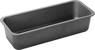 Dr. Oetker Kastenform 30 cm, Königskuchenform mit ausgezeichneter Wärmeleitung, Kuchenform aus Stahl mit keramisch verstärkter Antihaft-Beschichtung (Farbe: grau