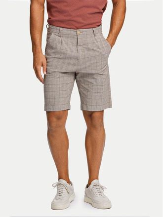 Lindbergh Lindbergh Stoffshorts 30-505024 Beige Wide Fit