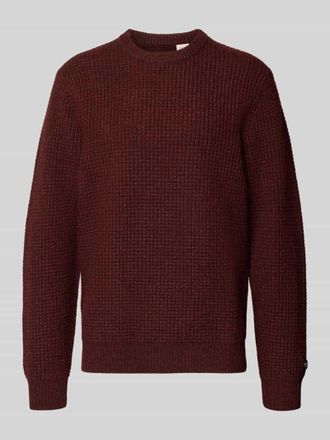 Levi's Strickpullover mit gerippten Abschlüssen