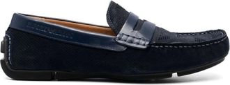 Emporio Armani Homme, Chaussures, Bleu, Taille: 40 EU M785 Mocassino