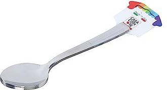 Pratesi Packung mit 3 Carla-TISCHL&Ouml;FFELN 18/C 1,5 MM CASACONTE, 18/8 Edelstahl, Multicolor, one Size