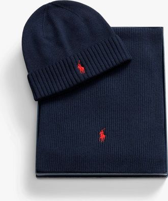 Polo Ralph Lauren Echarpe et bonnet en laine