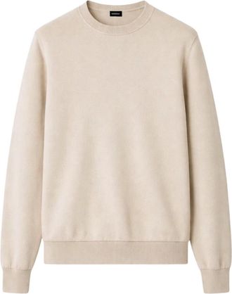 FILIPPO DE LAURENTIIS Homme, Sweatshirts et sweats &agrave; capuche, Beige, Taille: XL Pull Ras du Cou