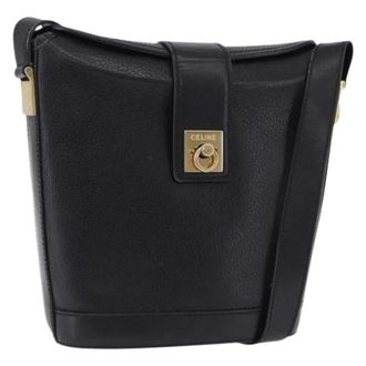 Celine Pre-owned Vintage Bucket Shoulder Bag - - Pre-owned - Damen - Schwarzk - ONE SIZE