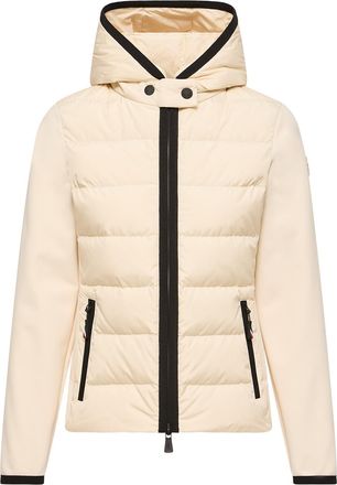 Moncler Moncler Cardigan Zipp&eacute; Matelass&eacute;, Femme, Blanc, Taille: Xl