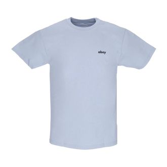 Obey Homme, Tops, Gris, Taille: XL Double Face Classic Tee
