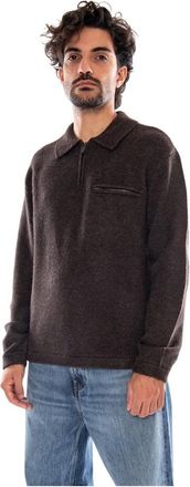 Levi's Boulder Quarter Zip - Homme - Sweatshirts et sweats &agrave; capuche - Brun - Taille: S