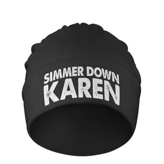 Generic Unisexe Hiver Chapeaux Chapeau Simmer Karen Calme Bonnets De Ski Chaud Bonnets Tricot&eacute; Mode Bonnet dhiver pour Cyclisme Quotidien Course