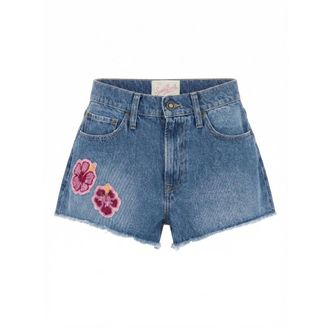 MC2 Saint Barth Femme, Shorts, Bleu, Taille: 40/42 FR Musa Denim Shorts