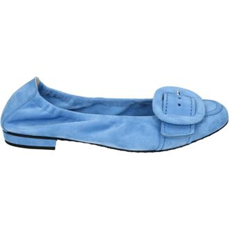 Kennel & Schmenger Hellblaue Wildleder Ballerinas - - Shoes - Damen - Blau - 40 EU