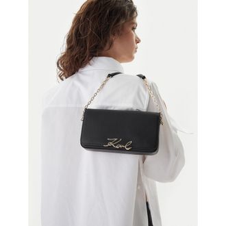 Karl Lagerfeld Handtasche KARL LAGERFELD B1W32037 Schwarz