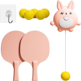 Generic Door Pong Set, Door Pong Set f&uuml;r Kinder | Tischtennis-Set mit tragbarer T&uuml;r, Tischtennistrainer f&uuml;r Thanksgiving, Weihnachten, Familientreffen, Mutter