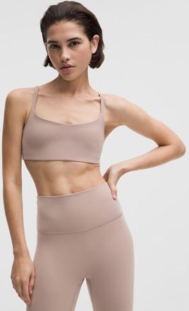 lululemon Brassi&egrave;re Wunder Train dos nageur &agrave; fines bretelles Maintien l&eacute;ger, bonnets A et B pour Femmes - Taille 10