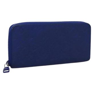 Louis Vuitton unisex, Pre-owned, Bleu, Taille: ONE Size Portefeuille Zippy NM Pre-owned