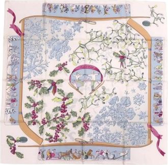 Herm&egrave;s Pre-owned Scarf - Femme - Pre-owned - Multicolore - Taille: ONE Size