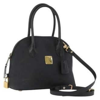 MCM Sac &agrave; main Pre-owned - Femme - Pre-owned - Noir - Taille: ONE Size