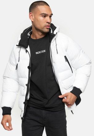 Indicode Steppjacke Herren INPaulix Herrenjacke Daunen-Optik