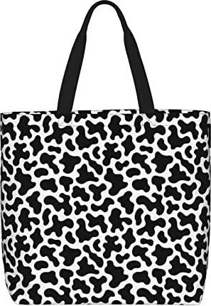 Generic Sac Fourre-Tout Imprim&eacute; Dalmatien Sac &Agrave; Main D&eacute;contract&eacute; Pliable Personnaliser Sacs &Agrave; Main, Pour &Eacute;cole, Voyage, Burea, Shopping