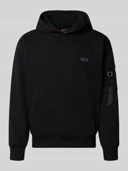 Alpha Industries Hoodie mit Label-Print
