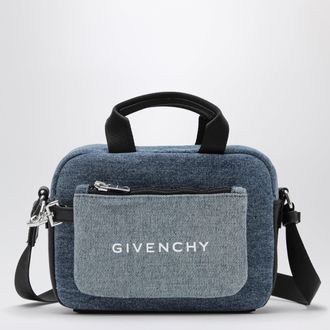 Givenchy Blaue Denim-Tasche mit Logo