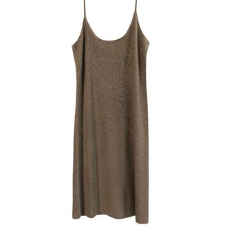 Joseph gold silk slip dress Size M