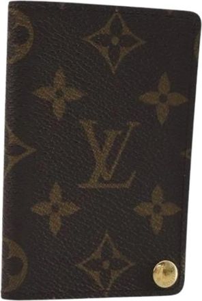 Louis Vuitton Pre-owned Card Case - Femme - Pre-owned - Brun - Taille: ONE Size