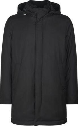 Herno Wattierte Jacke Tech Nylon - - Coats - Herren - Schwarzk - XL