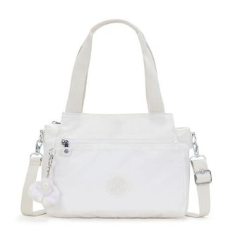 Kipling Elysia, Sac &agrave; bandouli&egrave;re Femme, Alb&acirc;tre Pur, 11.5L x 9H x 5D